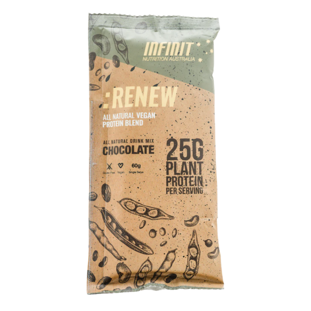 Infinit Nutrition - Renew Vegan Protein Blend Sachet - Chocolate | Aid ...